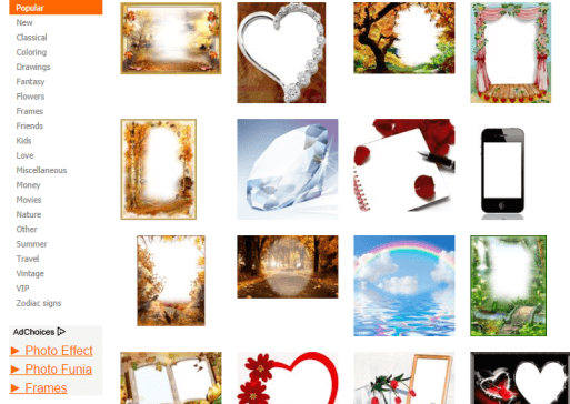 Photofacefun Online: Create Funny Frames @ PFF.me - Freemake