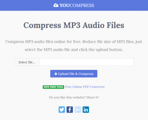 Compress Audio File Free - Best MP3 Compressors [Windows & Online ...